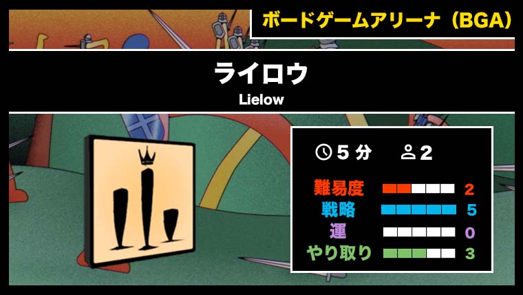 『ライロウ（BGA）』の遊び方・魅力をご紹介！